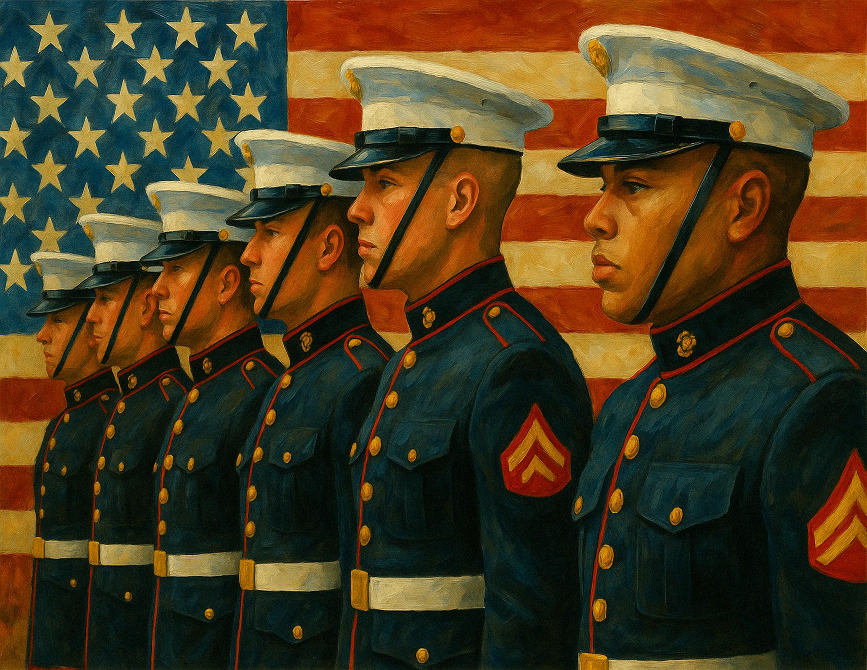 US Marines Wall Art | Printable Military Decor | Patriotic Digital ...