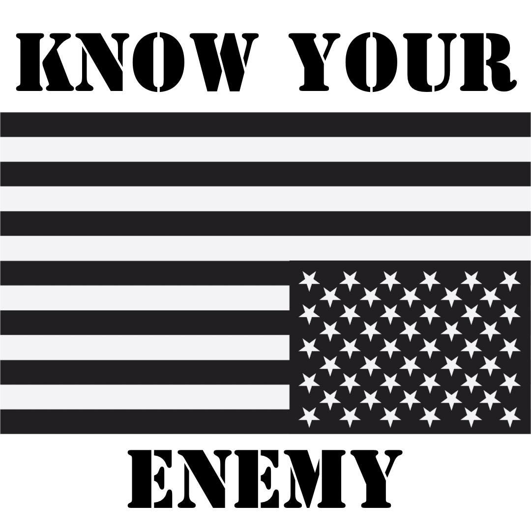 Know Your Enemy Stickers!!!!! - Etsy