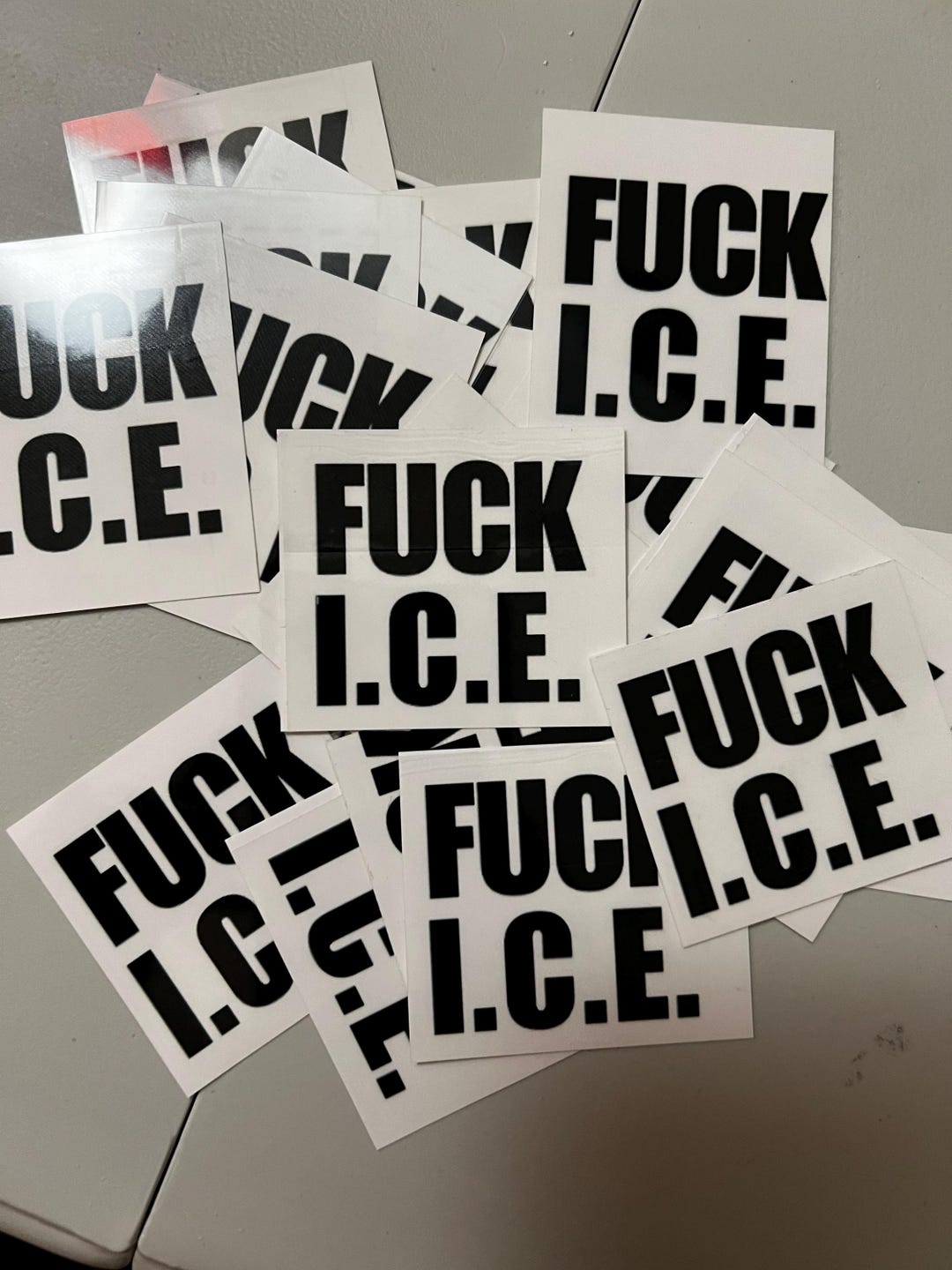 Fuck ICE Stickers - Etsy
