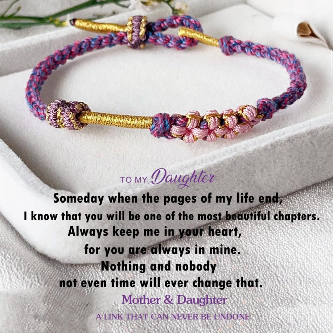 To My Daughter - Mother and Daughter A Link That Can Never Be Undone ...