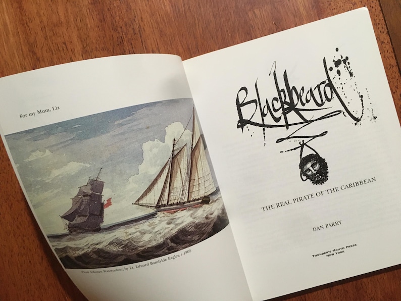 Blackbeard (the Real Pirate of the Caribbean) - Etsy