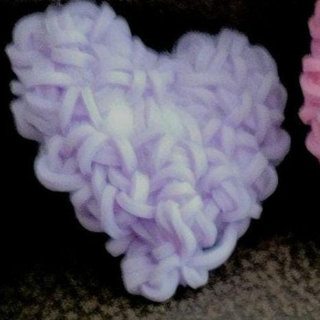 Loomigurumi Mini Heart - Etsy