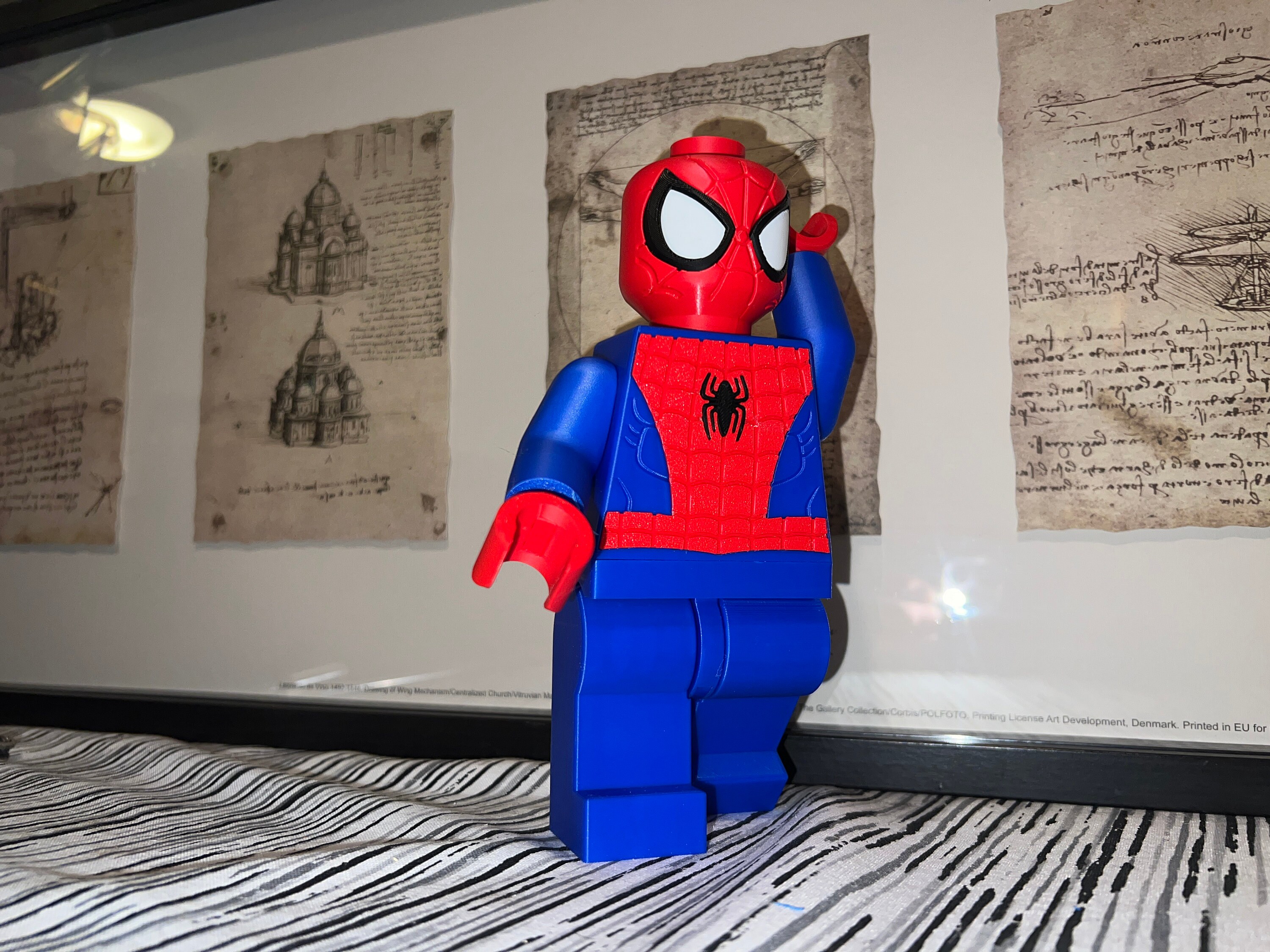 3D Printed Big Brix Spider-man - Etsy