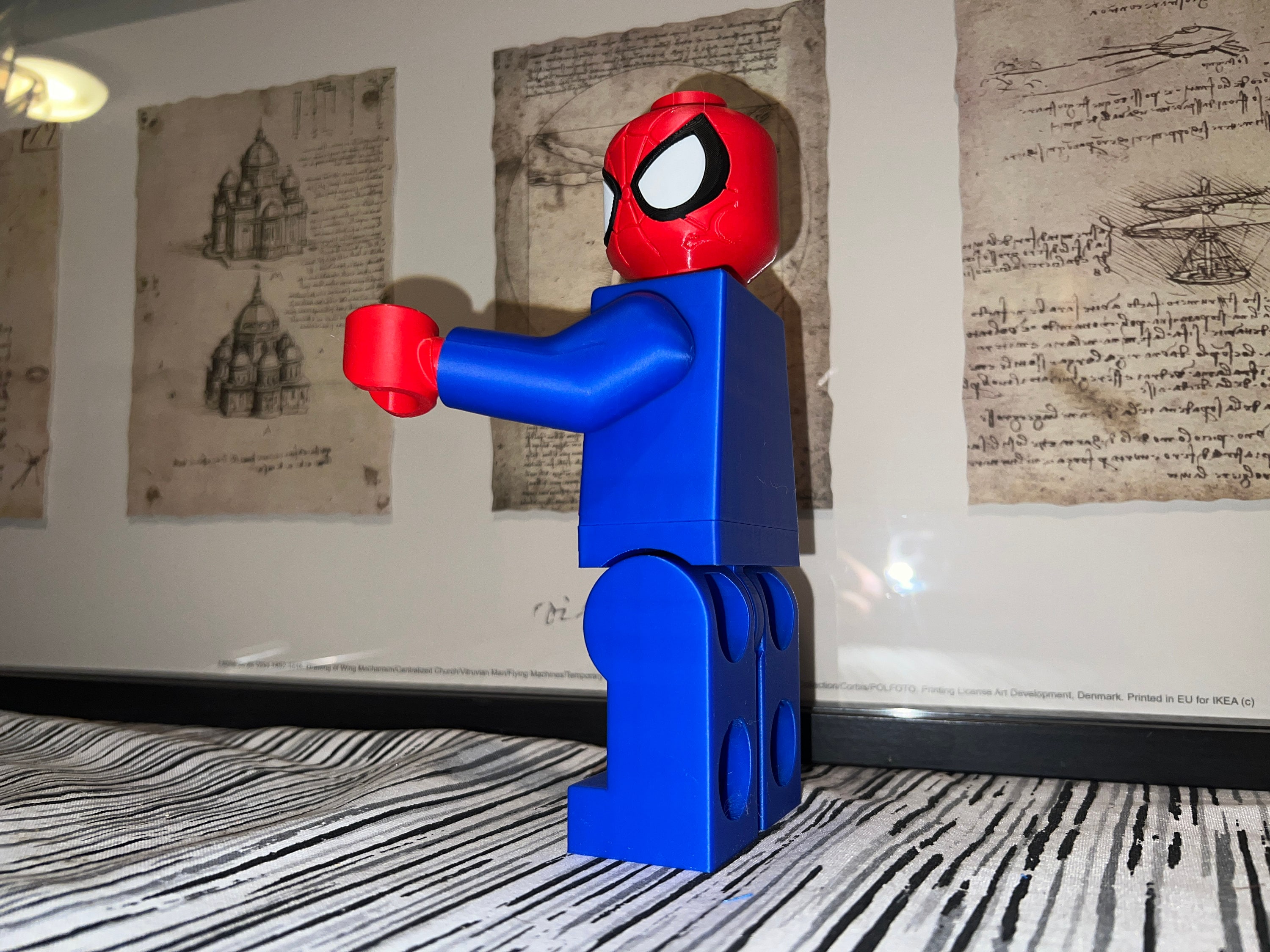 3D Printed Big Brix Spider-man - Etsy