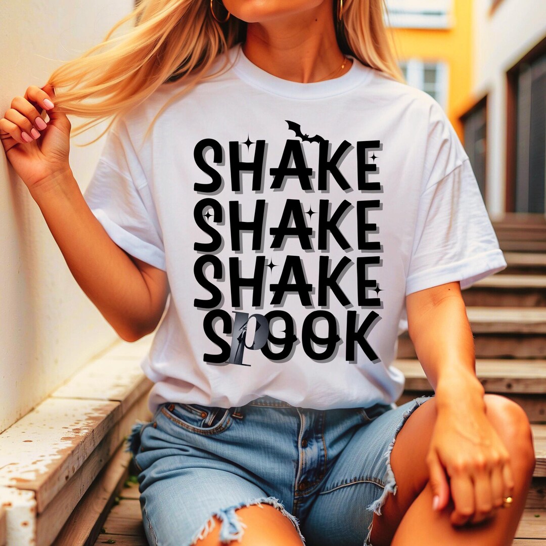 Shake Shake Shake Spook Png, Halloween Png, Trendy Halloween Png, Never ...
