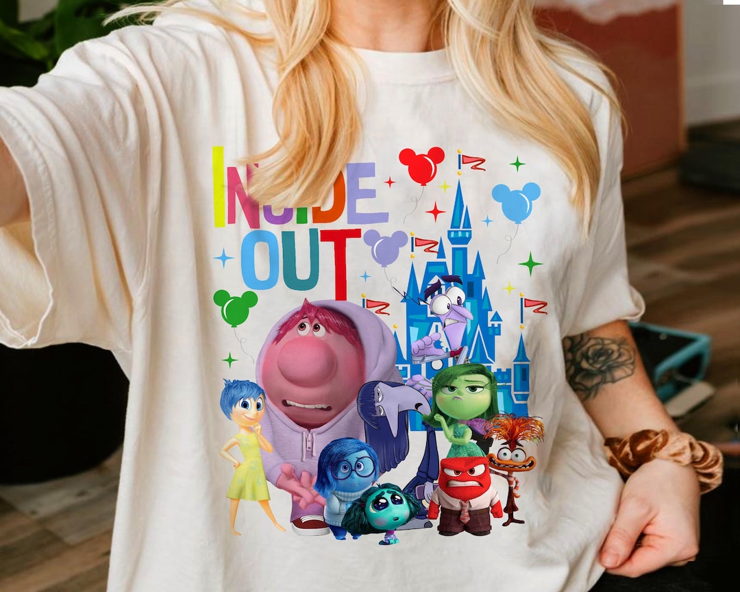 Inside Out Characters Emotions Shirts, Inside Out Sweatshirt, Inside ...