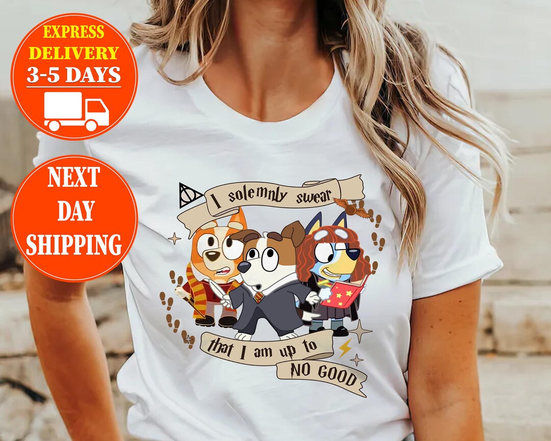 I Solemnly Swear That Bluey Harry_potter T-shirt Bluey Matching Harry ...