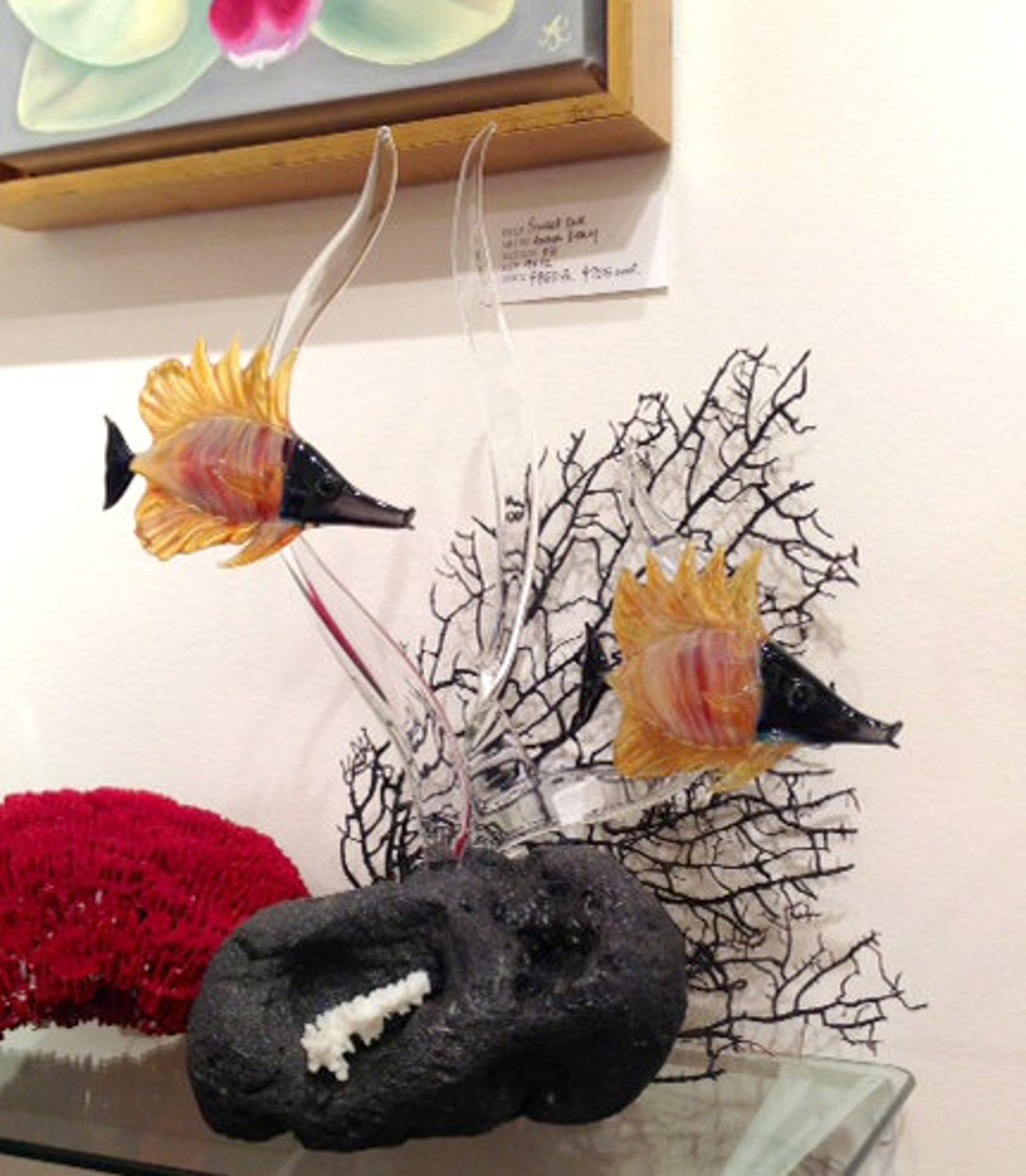 Long Nose Butterfly Fish Glass Sculpture - Etsy