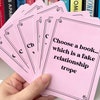 Library Card Bookmark: Laminated Gift for Book Lover - Etsy