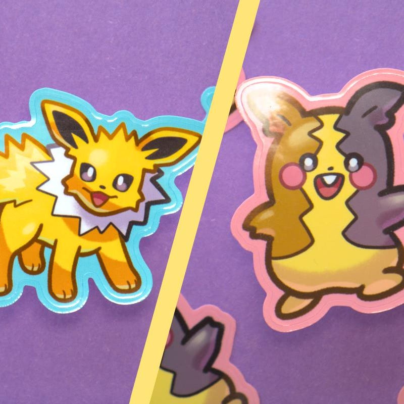 Jolteon Sticker - Etsy