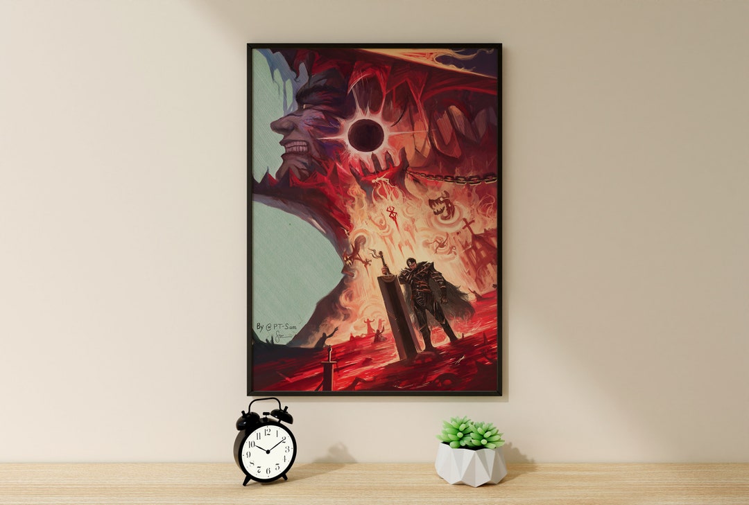 Berserk Art, Berserk Canvas, Famous Gaming Pictures, Guts Art, Guts ...
