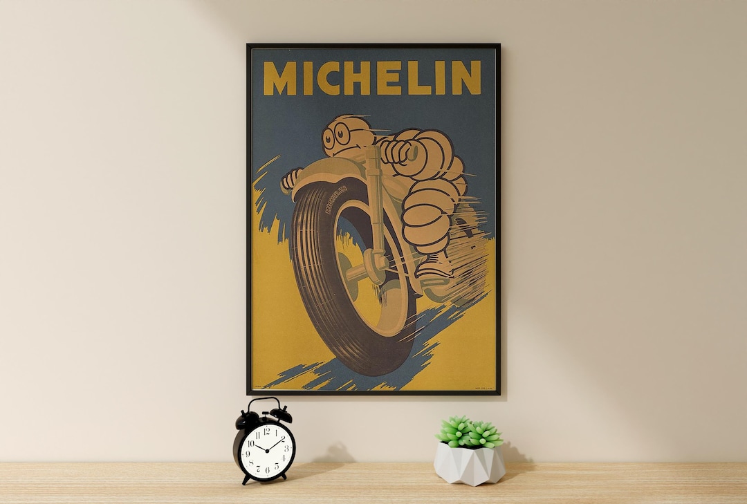 Michelin Man, Michelin Poster, Funny Wall Art, for Gift, Ready to Hang ...