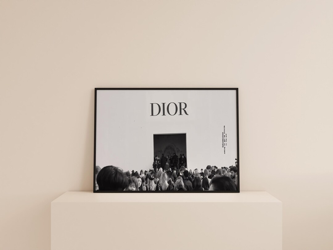 Christian Dior Wall Art, Dior Art, Luxury Posters, Ready to Hang, for ...