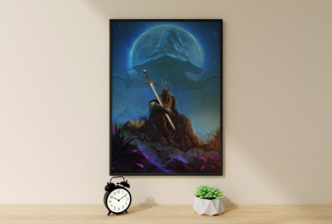 Elden Ring Art, Elden Ring Canvas, Game Print, Game Canvas, Elden Ring ...