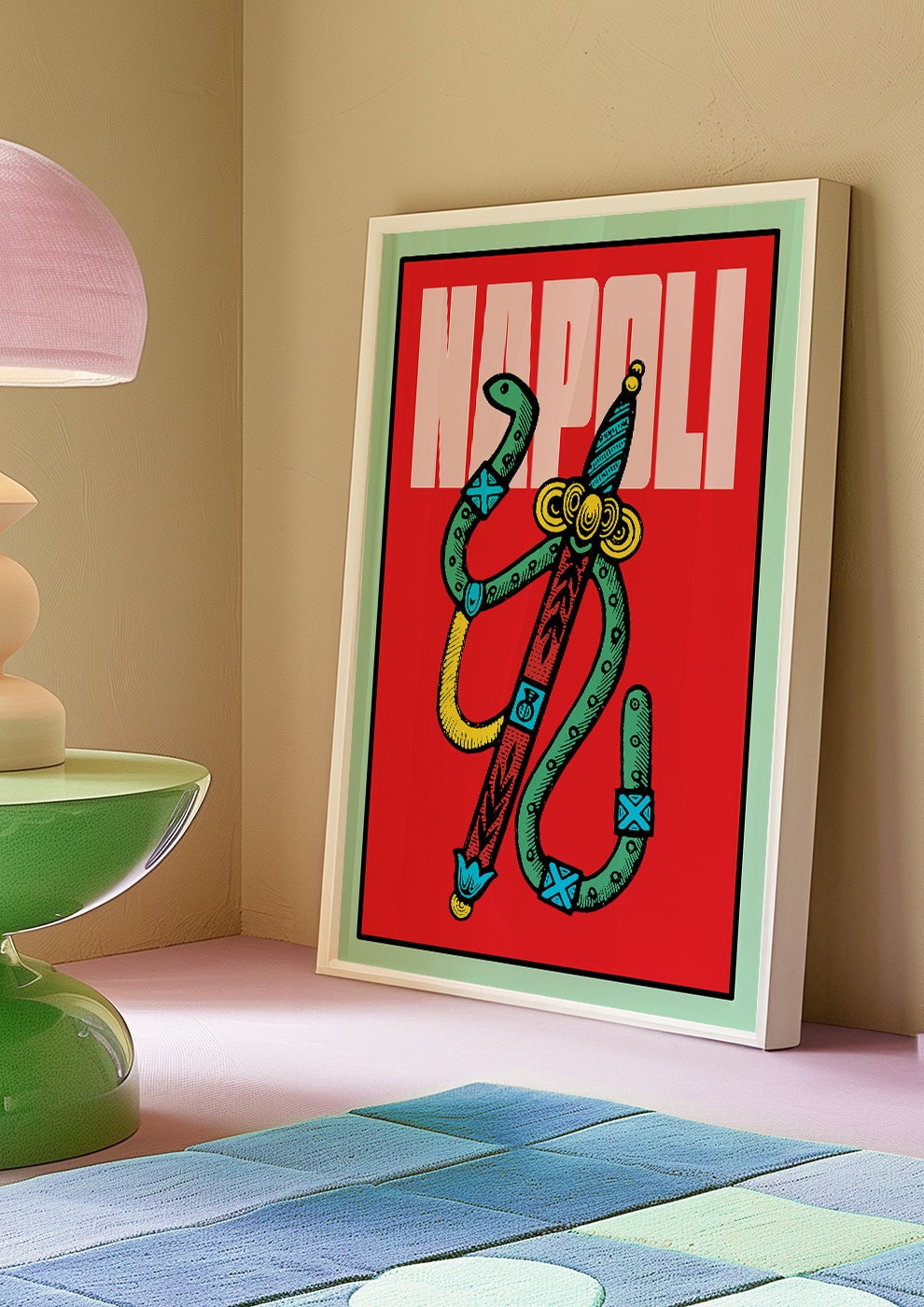 Italian Poster Art, Italian Cards, Briscola Cards, Maximalist, Retro ...