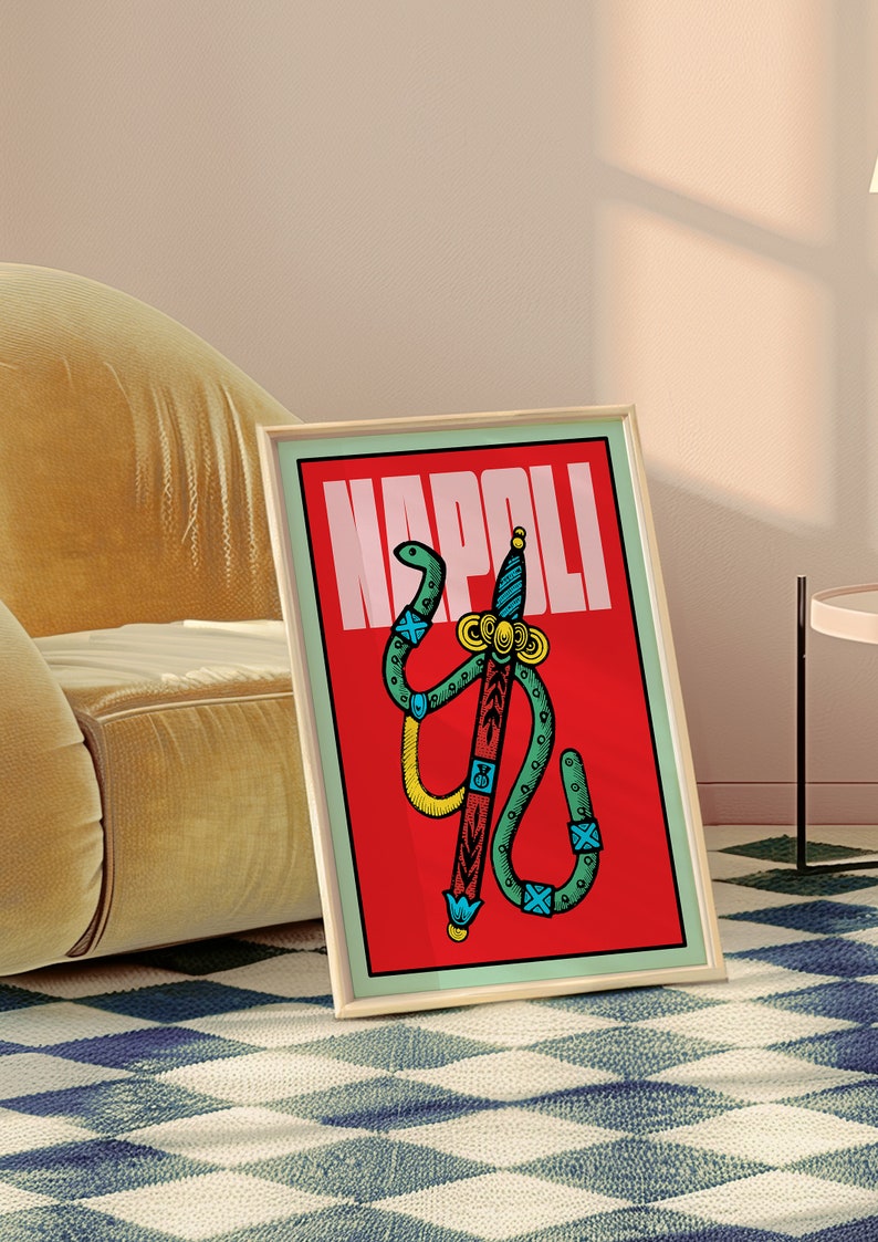 Italian Poster Art, Italian Cards, Briscola Cards, Maximalist, Retro ...
