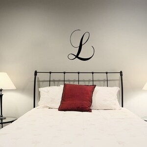 Extra Large Monogram Wall Decal 18 X 23 - Etsy