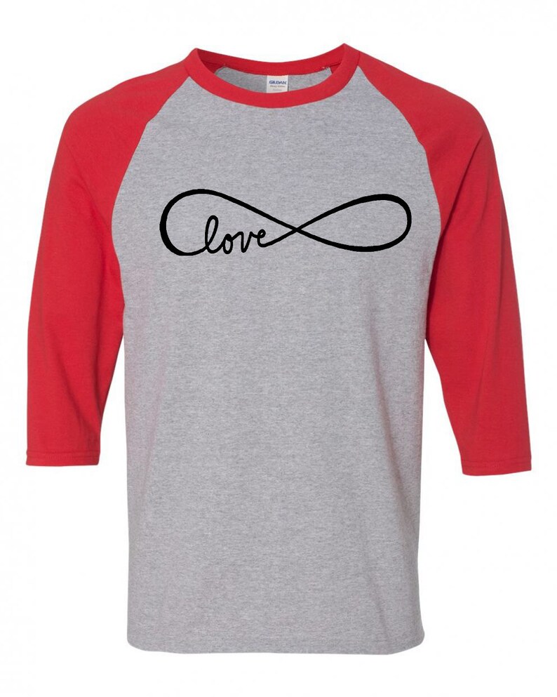 Infinity Love Iron on Decal Shirt NOT Included - Etsy