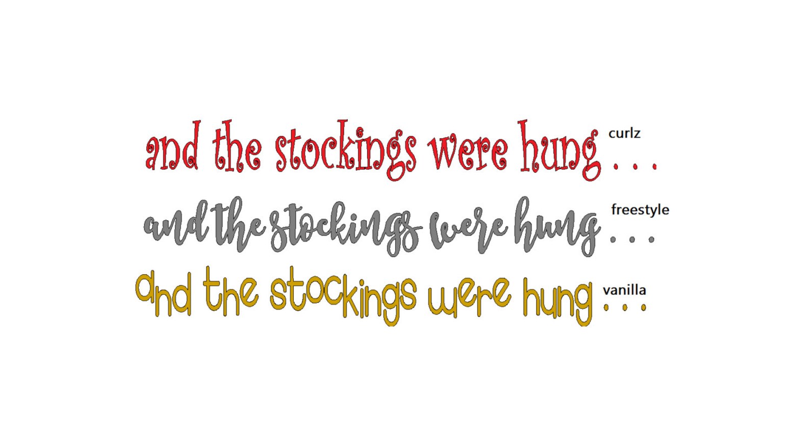 The Stockings Were Hung Christmas Stockings Quote Vinyl Decal - Etsy