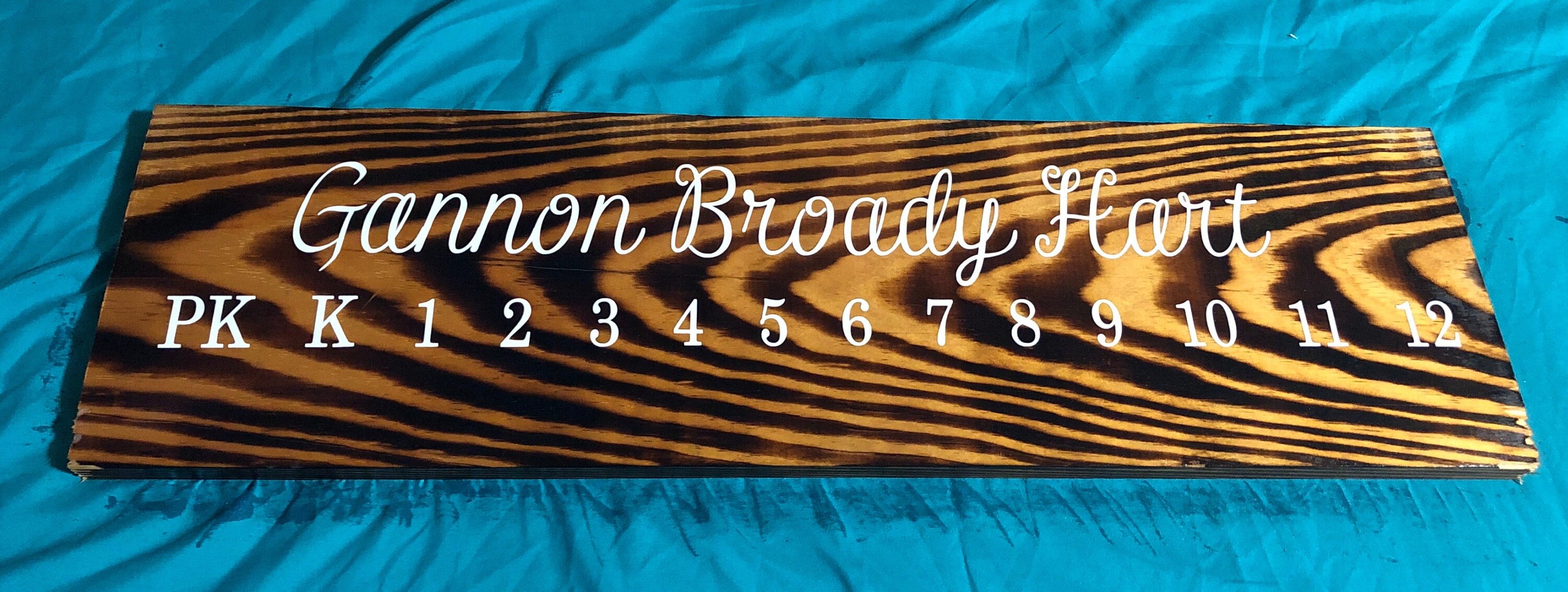 School Days decal. K-12 or PK 12 with child's name to | Etsy