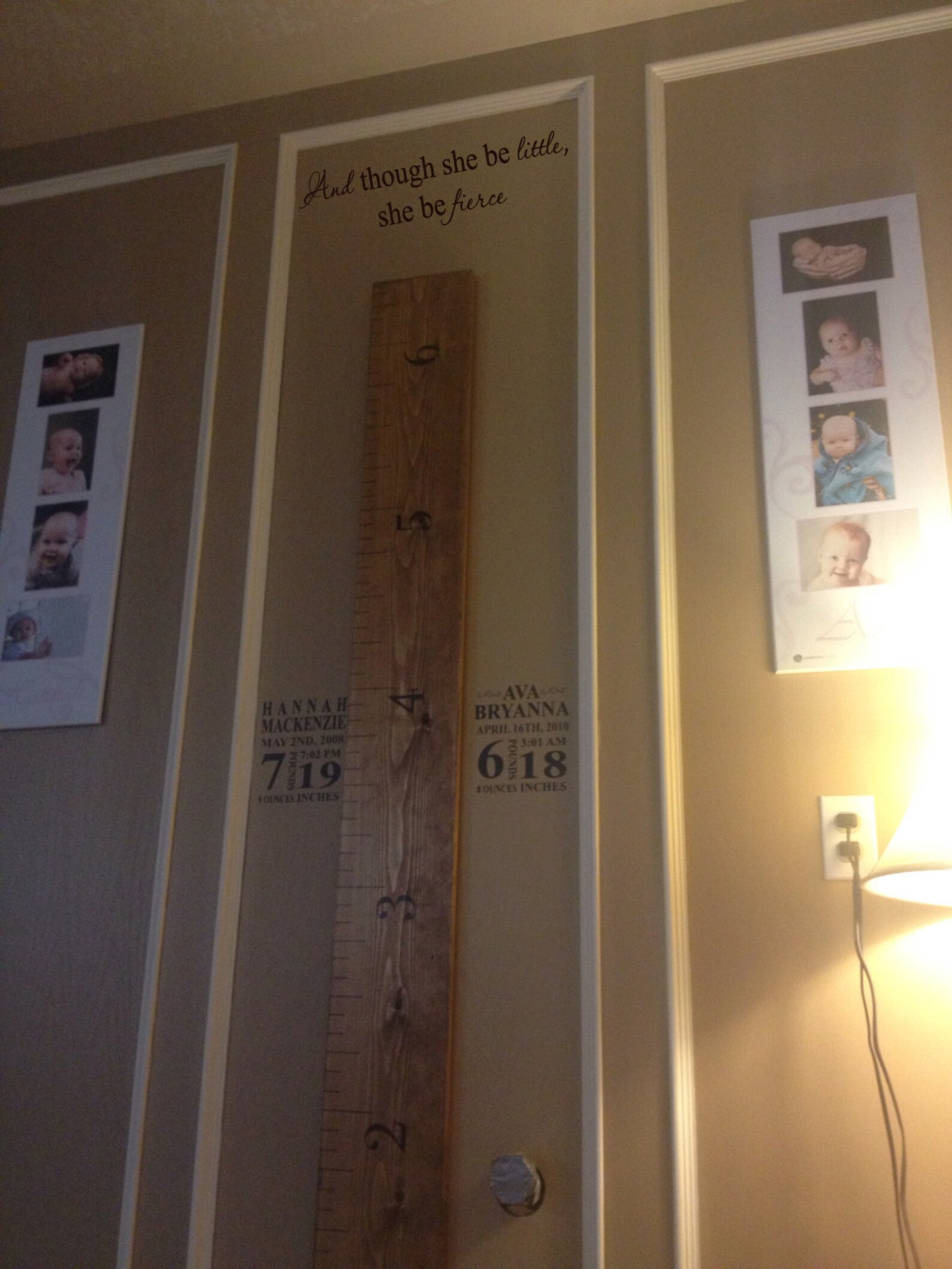 Growth Chart DECAL ONLY to Apply to Your Own Board or Wall - Etsy