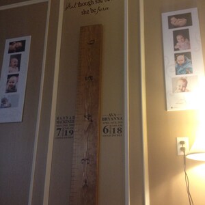 Personalized Growth Chart DECAL ONLY to Apply to Your Own - Etsy