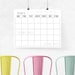 Printable Digital Download Perpetual Blank Calendar - Etsy