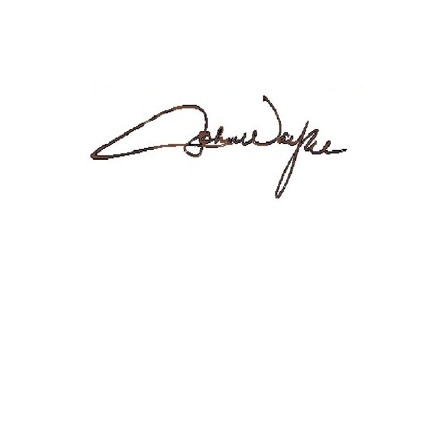 Cowboy quote and John Wayne signature vinyl wall lettering | Etsy