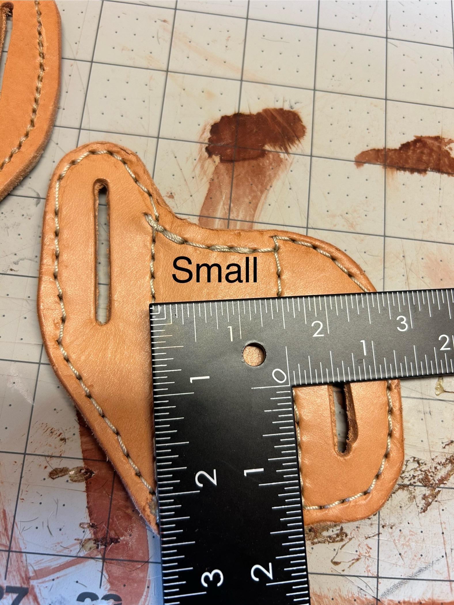 Leather Pancake Knife Sheath - Etsy