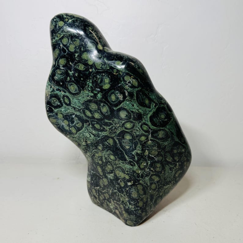 Large Organic Shape Kabamba Jasper Freeform | Polished Crocodile Stone ...