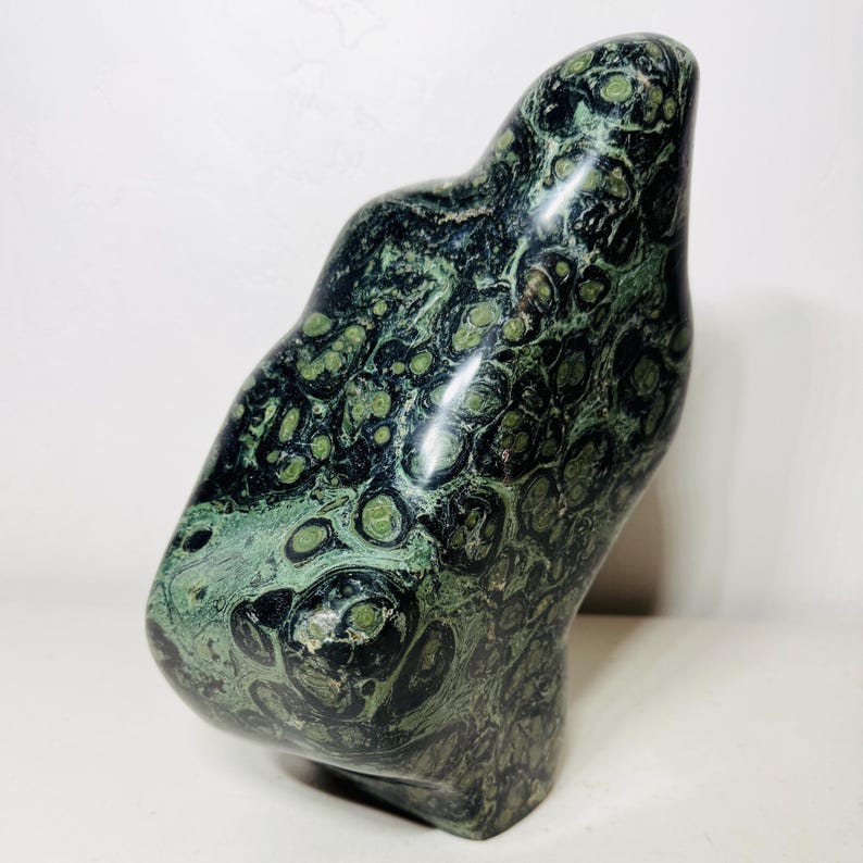 Large Organic Shape Kabamba Jasper Freeform | Polished Crocodile Stone ...