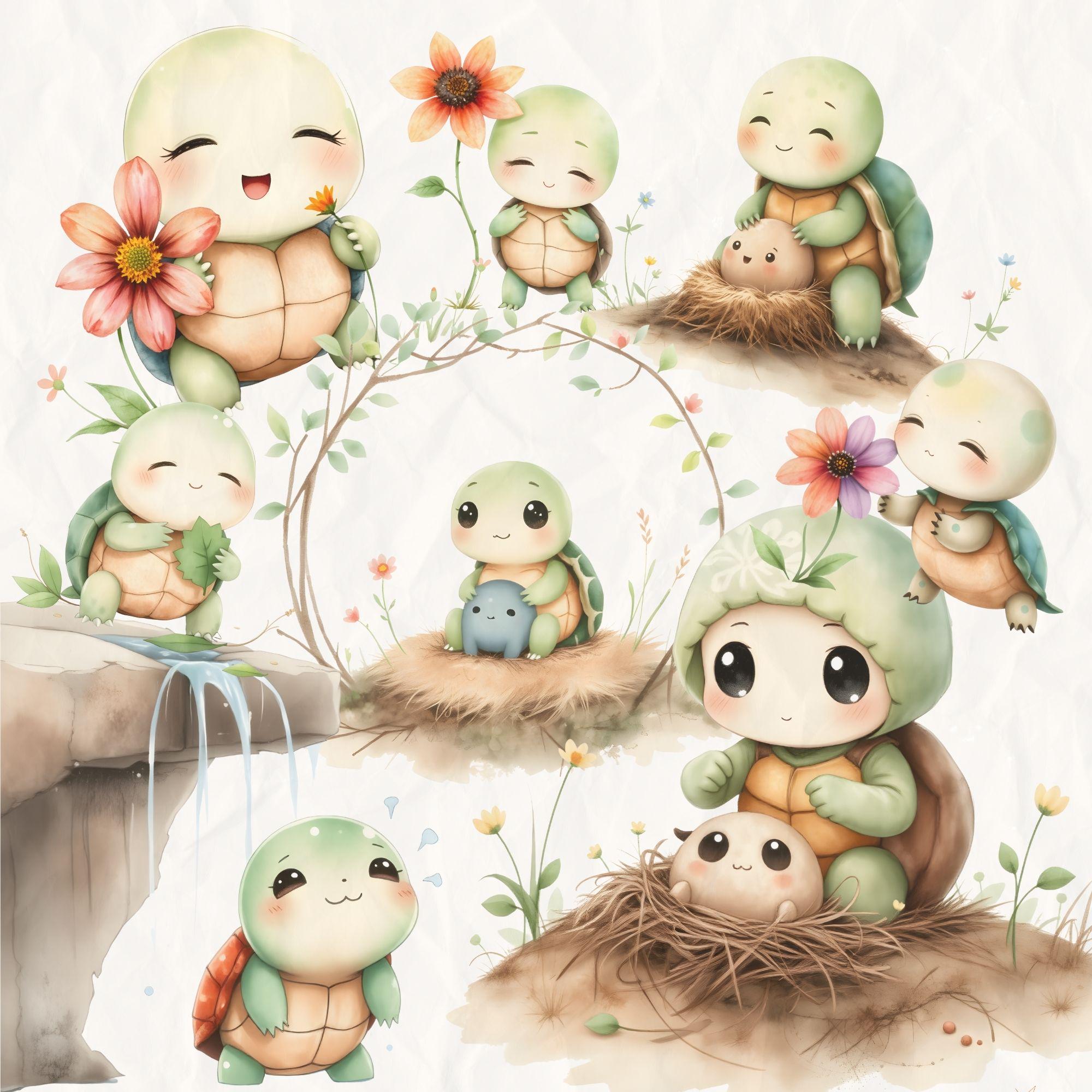 Tiny Baby Turtle Art Piece for Collectors - Etsy