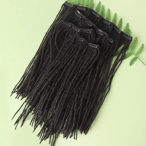 Dreadlock Clip Ins, Sister Loc Clip Ins - Etsy