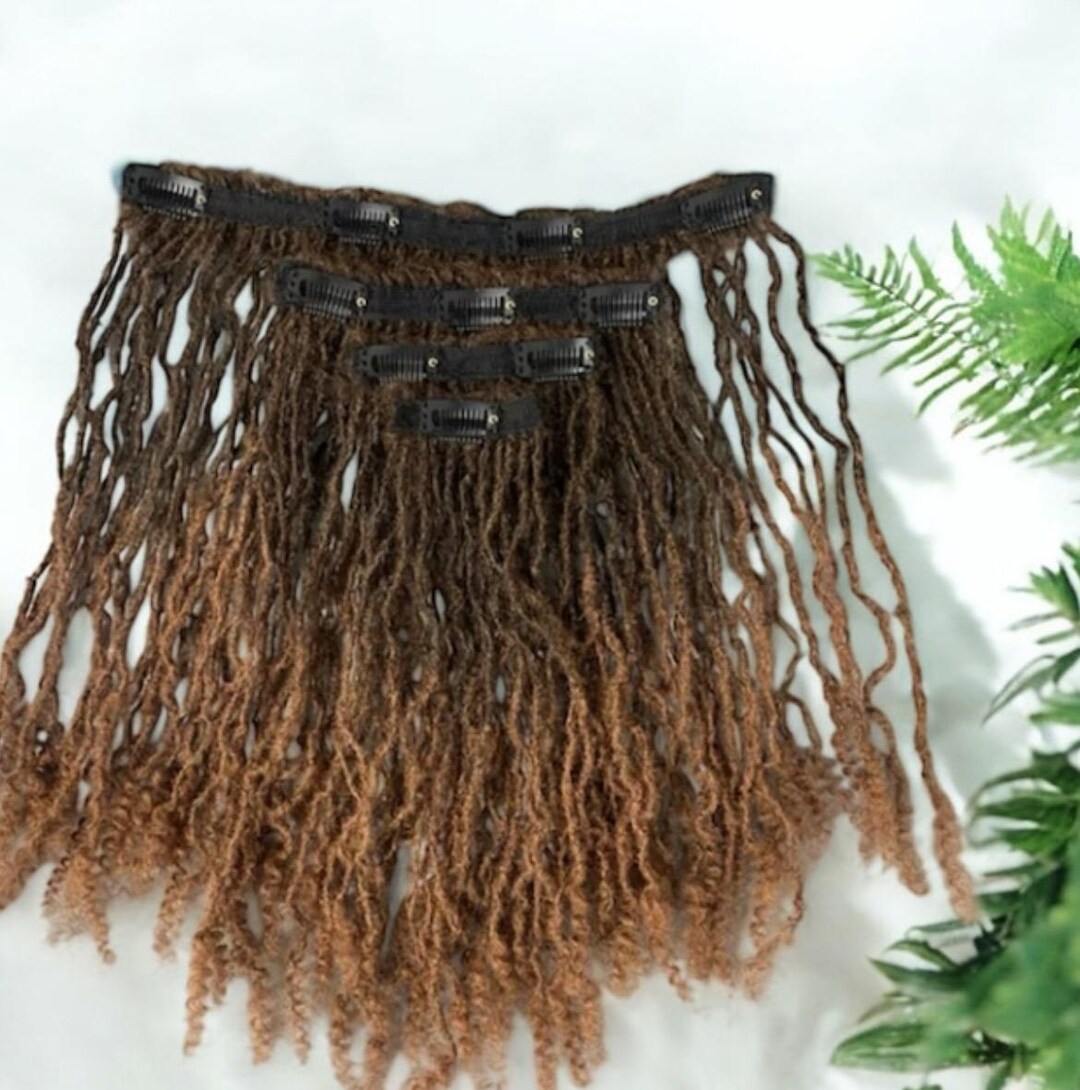 Sister Loc Clip Ins W/ Curly Ends - Etsy