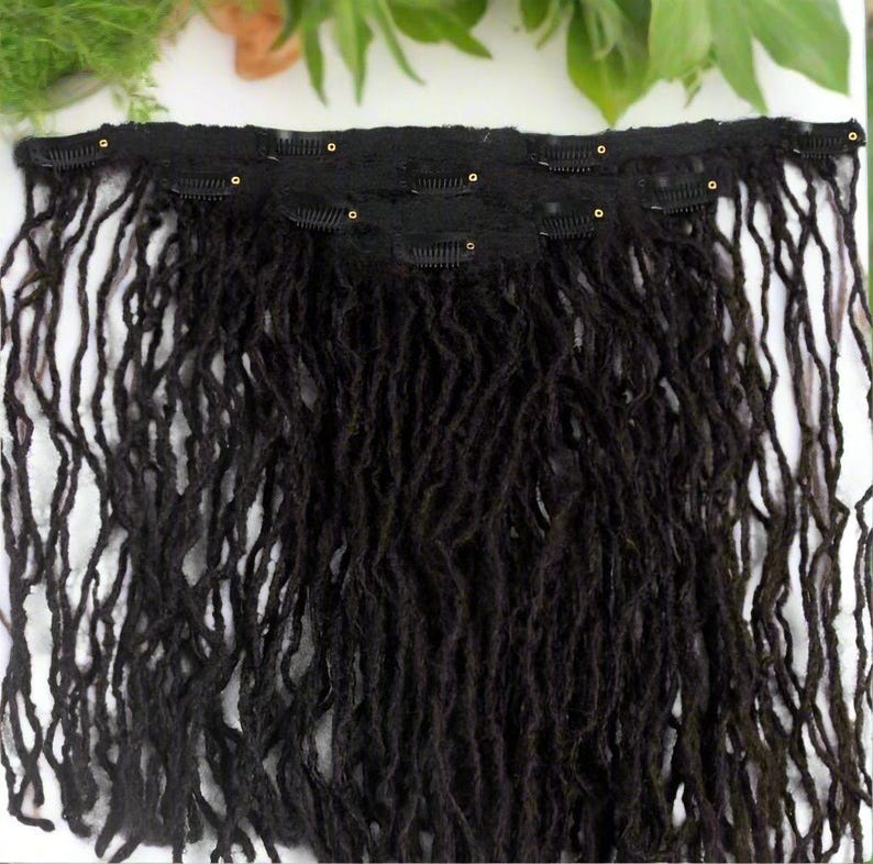 Dreadlock Clip Ins, Sister Loc Clip Ins - Etsy