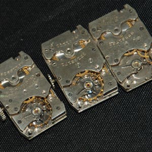 Gorgeous Vintage Antique Segmented Watch Movements Steampunk Altered ...