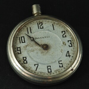 Vintage Antique Watch Pocket Watch Movement Case Body Dial Face ...