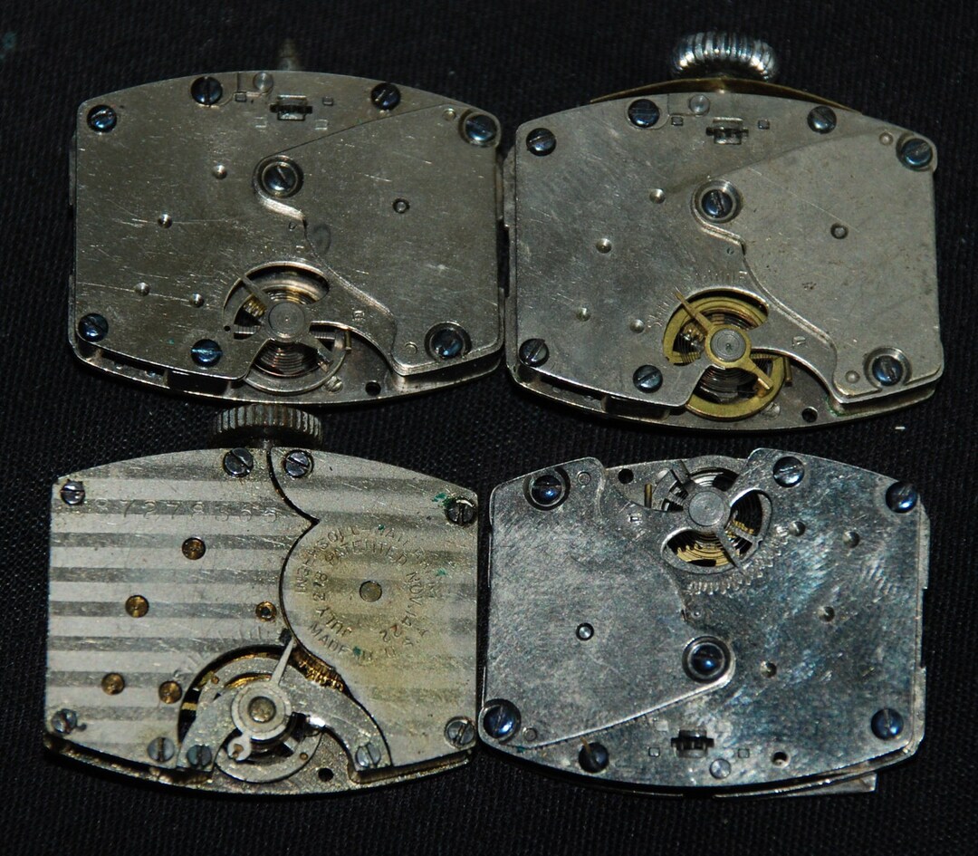 Vintage Antique Industrial Watch Pocket Watch Movements Steampunk ...