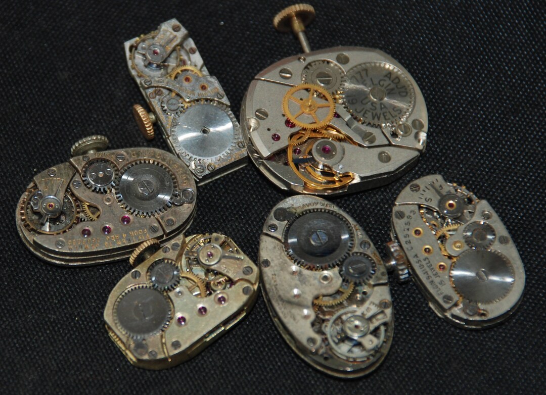 Assorted Antique Vintage Steampunk Watch Movements Altered Art ...
