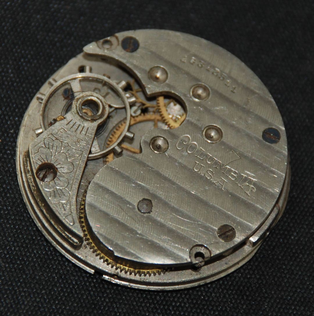 Gorgeous Vintage Antique Watch Pocket Watch Movement Steampunk Altered ...