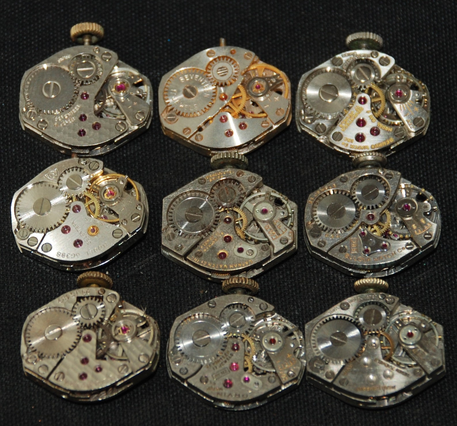 Vintage Antique Watch Movements Steampunk Altered Art ST 79 | Etsy