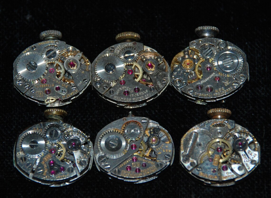 Vintage Antique Watch Movements Steampunk GE 30 - Etsy