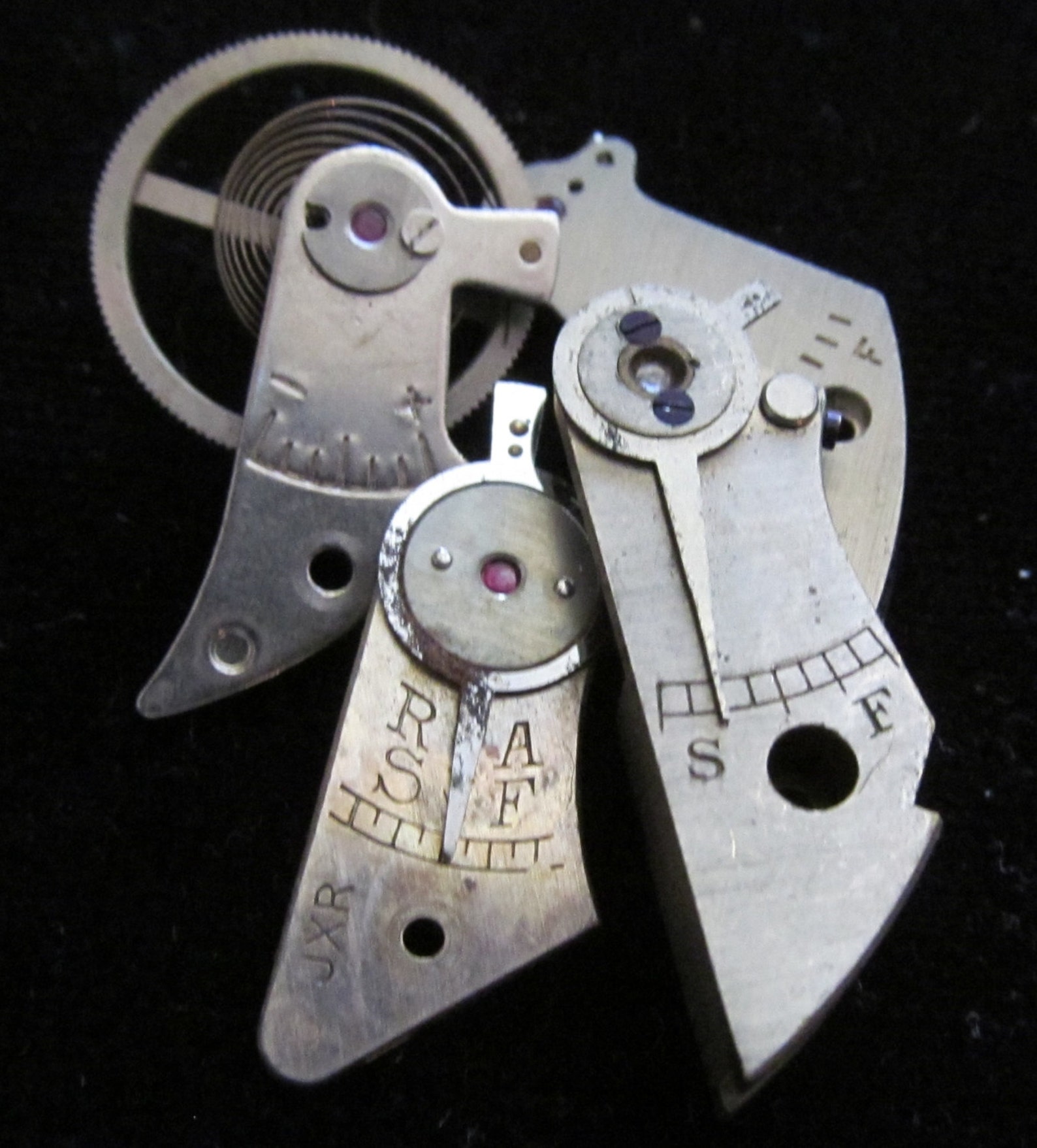 Antique Vintage Steampunk Clock Parts Pocket Watch Balance | Etsy