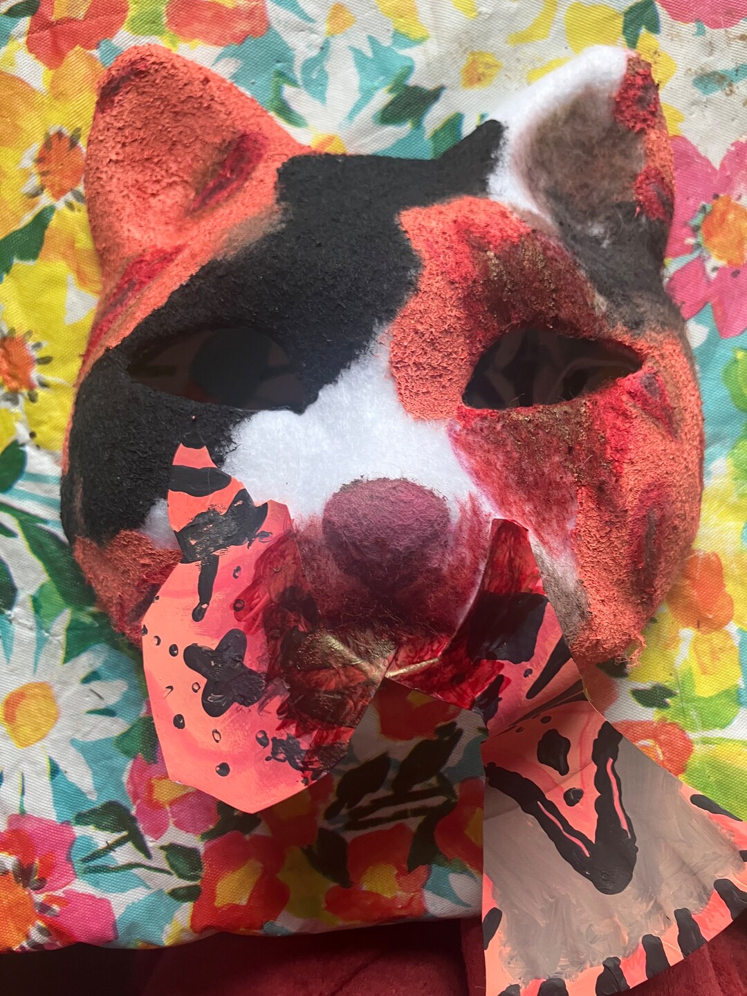 Calico Cat Therian Mask Premade - Etsy