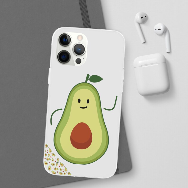 Avocado Style Design Heavy Duty Phone Case, Avocado Cell Phone iPhone ...