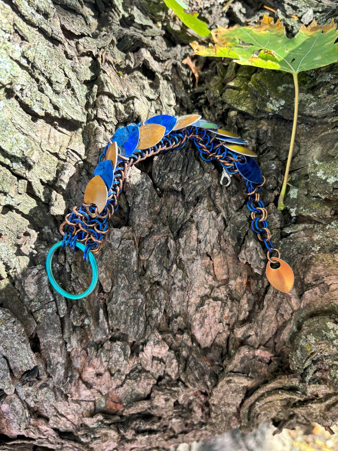 Dragon-scale Keychain With Bracelet Capability - Etsy