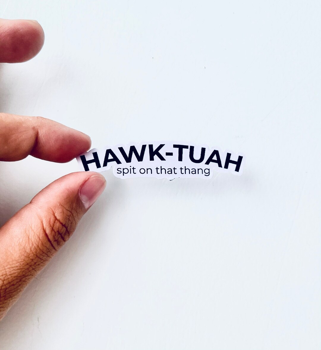 Hawk Tuah Vinyl Sticker Decals for Race Cars, Bumper, Toolbox & Laptops ...