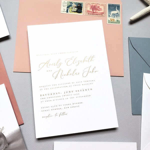 Press Invitation - Etsy