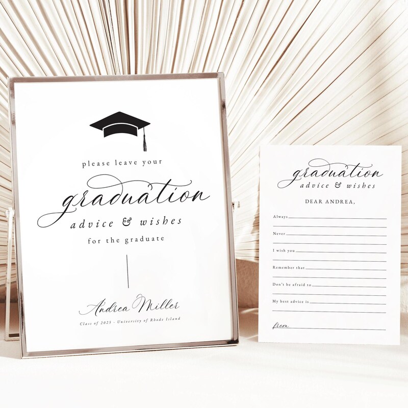 Graduation Advice Cards - Etsy