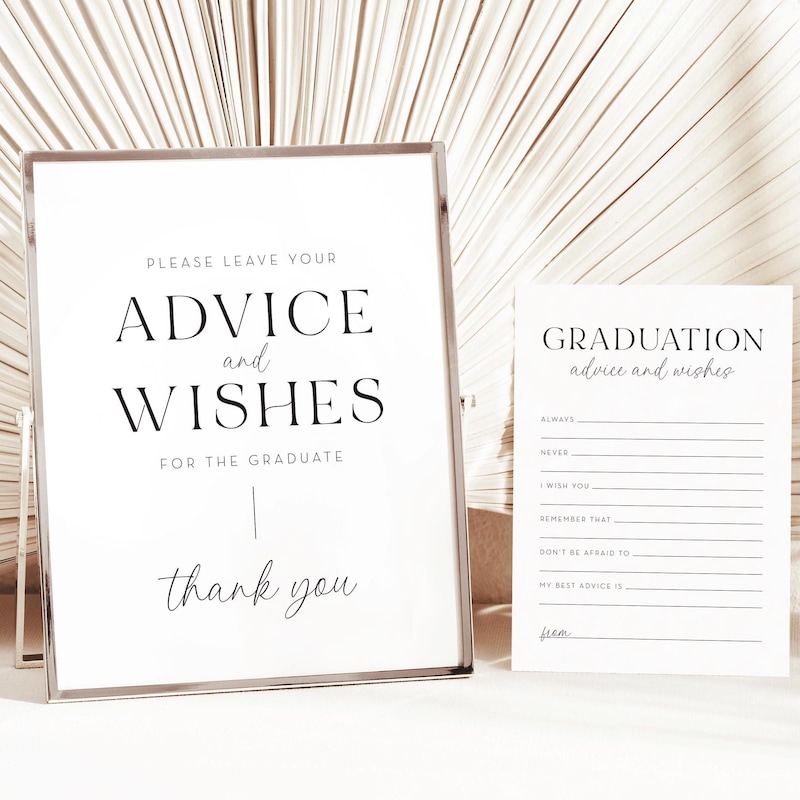 Graduation Advice Cards - Etsy